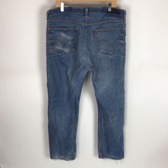 Levi's | Jeans | Redone Levis Reconstructed Patchwork Jeans Mens Size ...